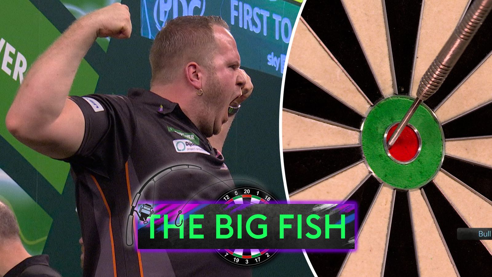 Dirk van Duijvenbode hits fourth Alexandra Palace big fish! | Darts ...