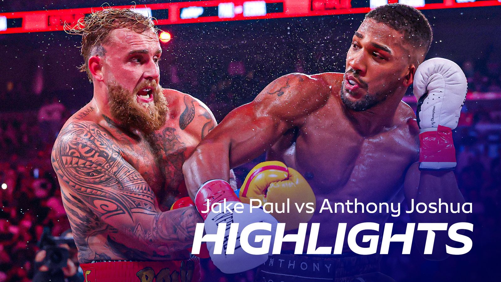Jake Paul vs Anthony Joshua | Fight highlights | Boxing News | Sky Sports