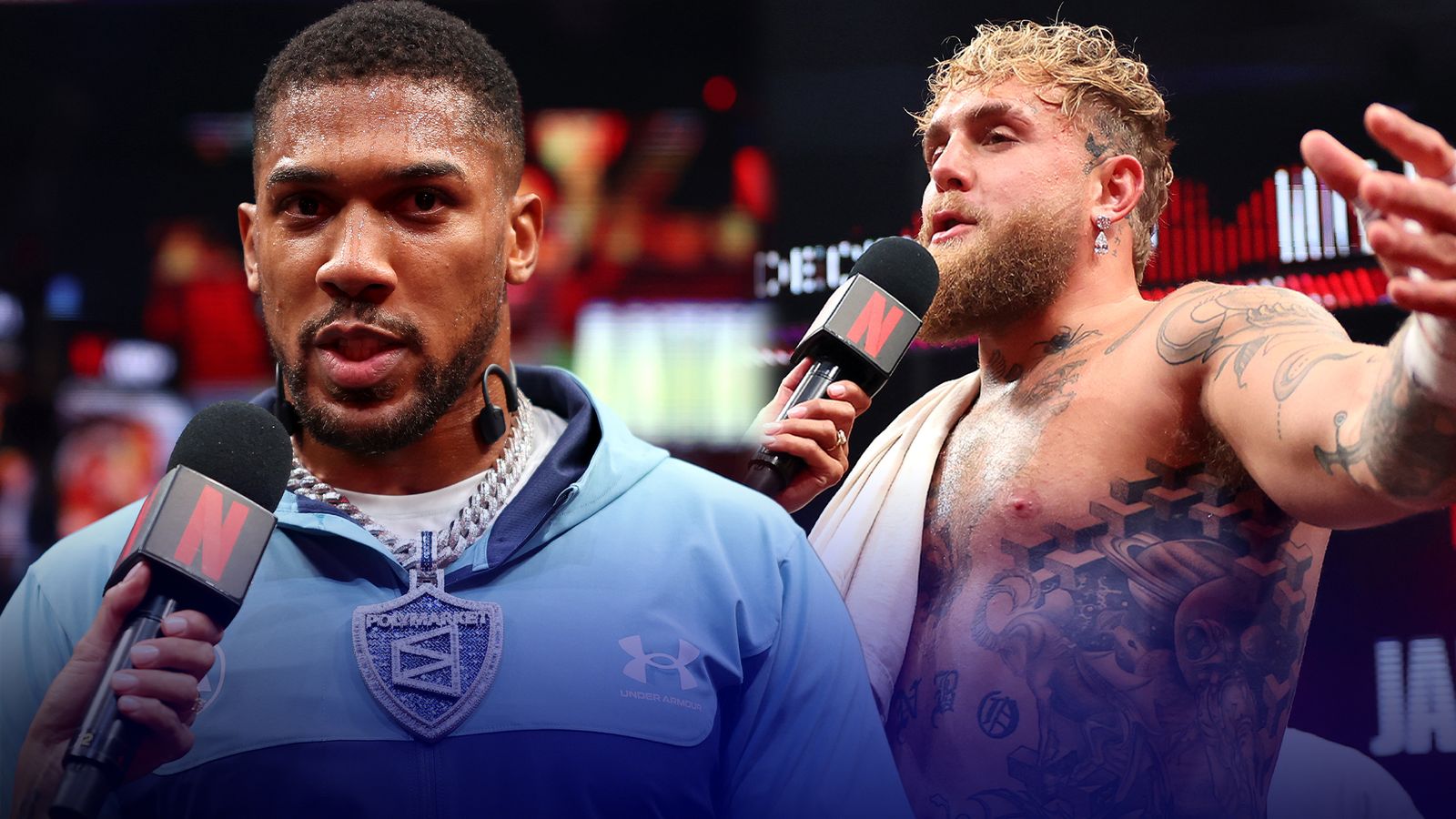 Jake Paul vs Anthony Joshua: AJ promises knockout as Paul vows to ...