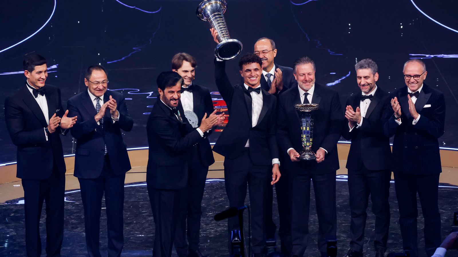 Lando Norris: 2025 F1 world champion receives trophy for winning ...
