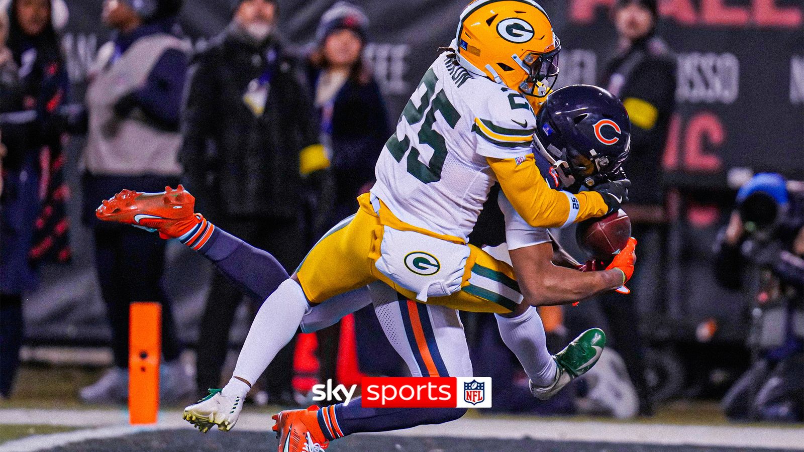 Green Bay Packers @ Chicago Bears: Crowd ERUPT as DJ Moore wins it with ...