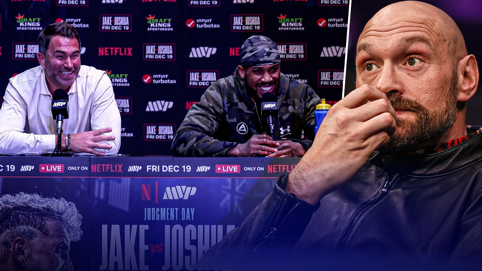 Anthony Joshua calls for Tyson Fury to fight him if he is a 'real bad ...