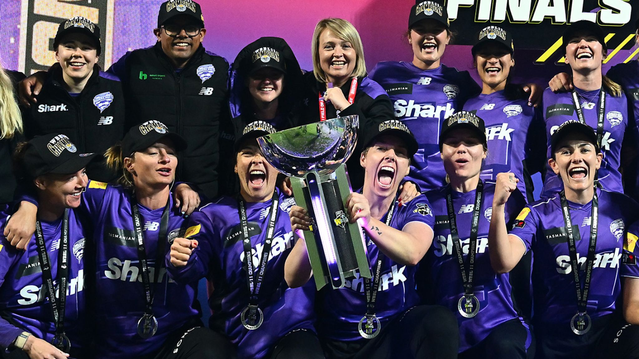 WBBL final: England trio shine as Hobart Hurricanes beat Perth ...