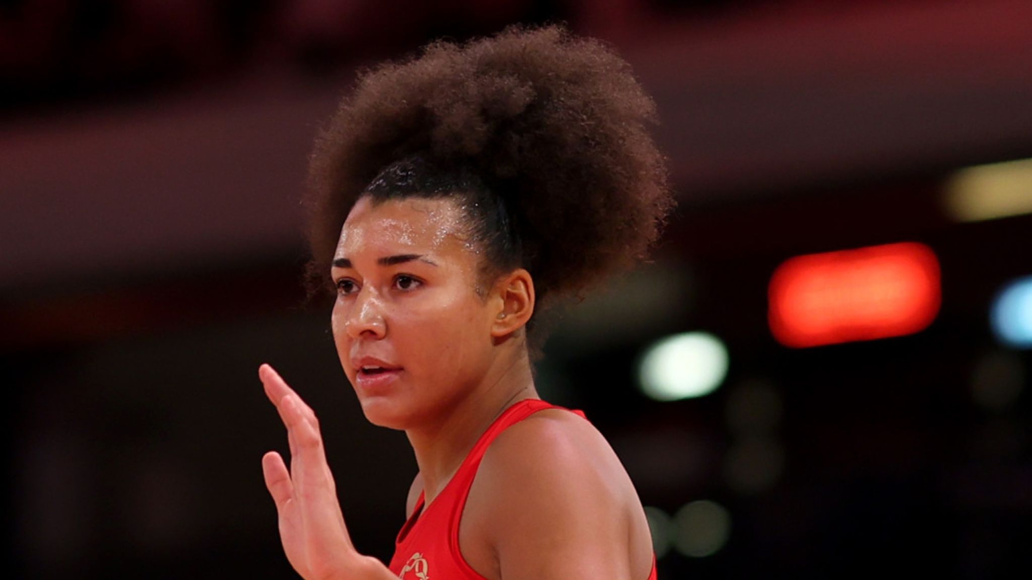 Jaz Brown: England rose reflects on her journey into netball after ...