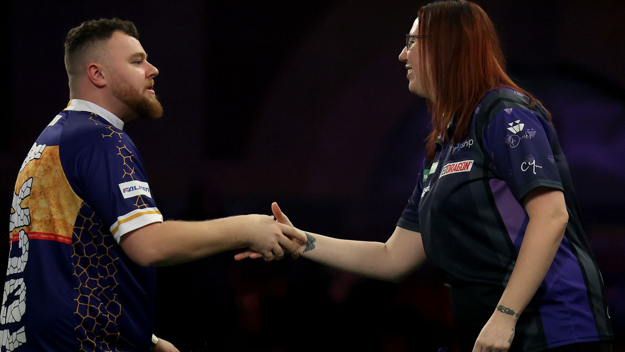 World Darts Championship: Beau Greaves beaten in final-set thriller by ...