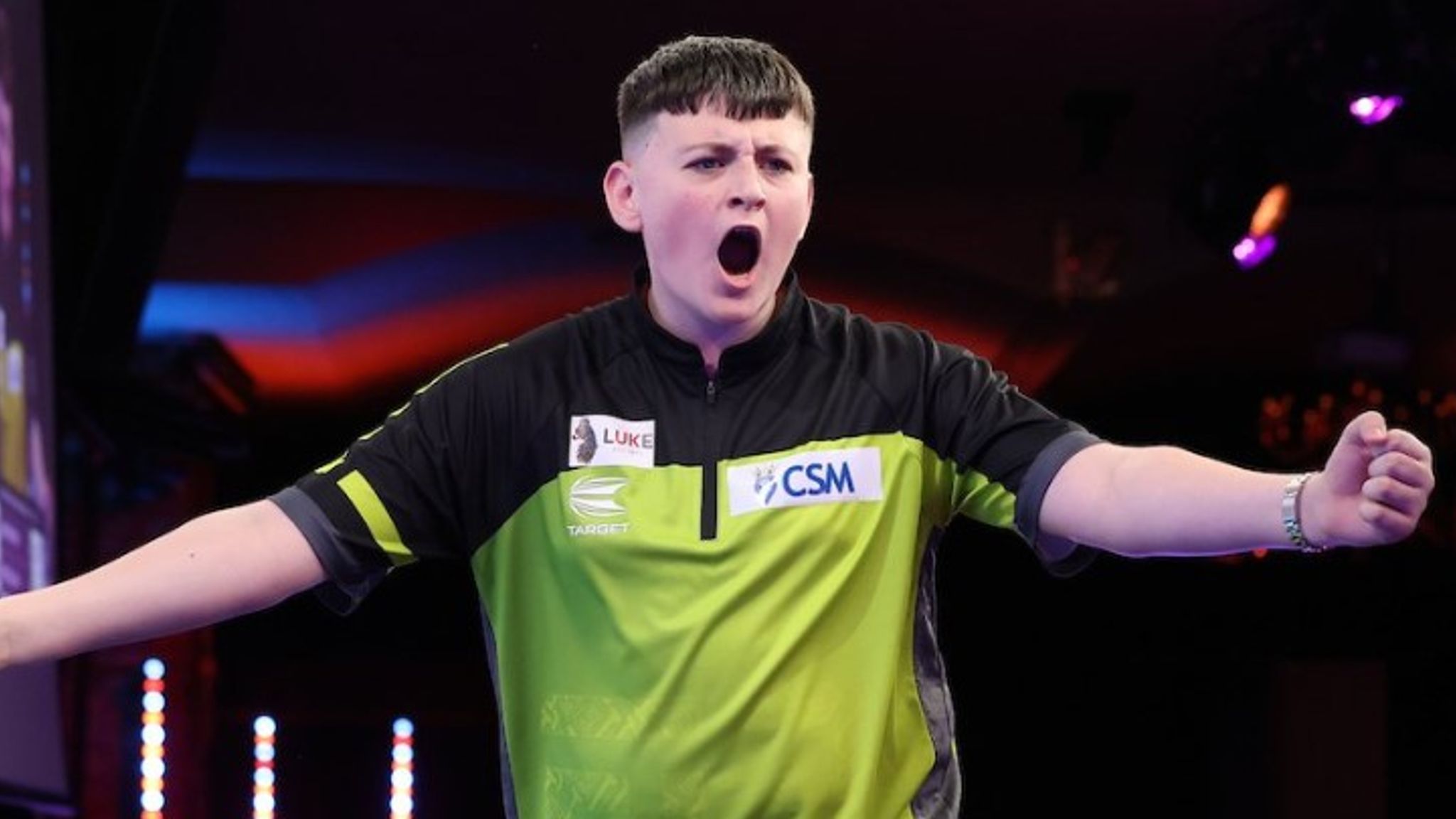 Mitchell Lawrie, 15, continues historic Lakeside run into WDF World ...