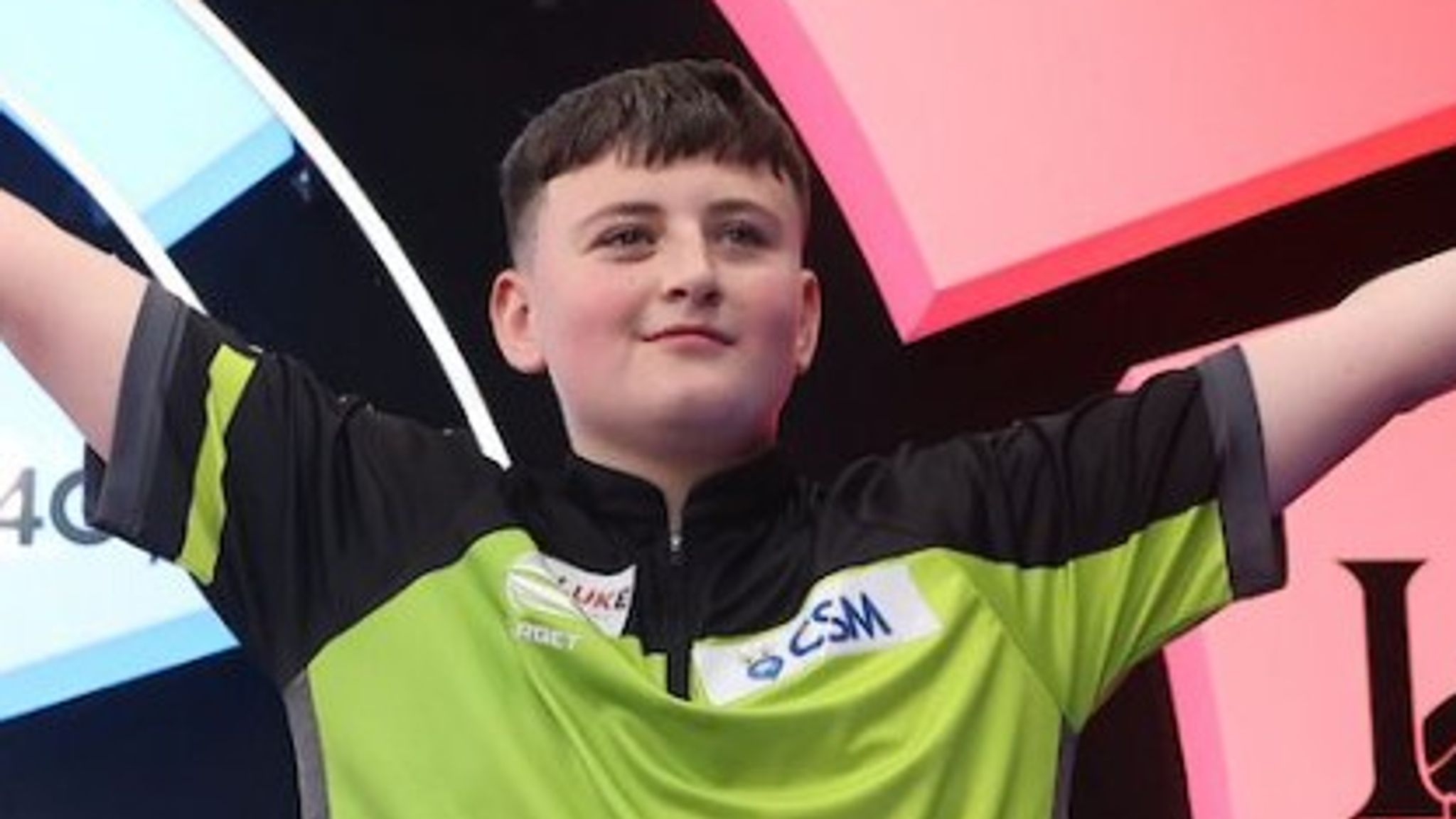 Mitchell Lawrie, 15, described as 'future of darts' after 6-3 loss to ...