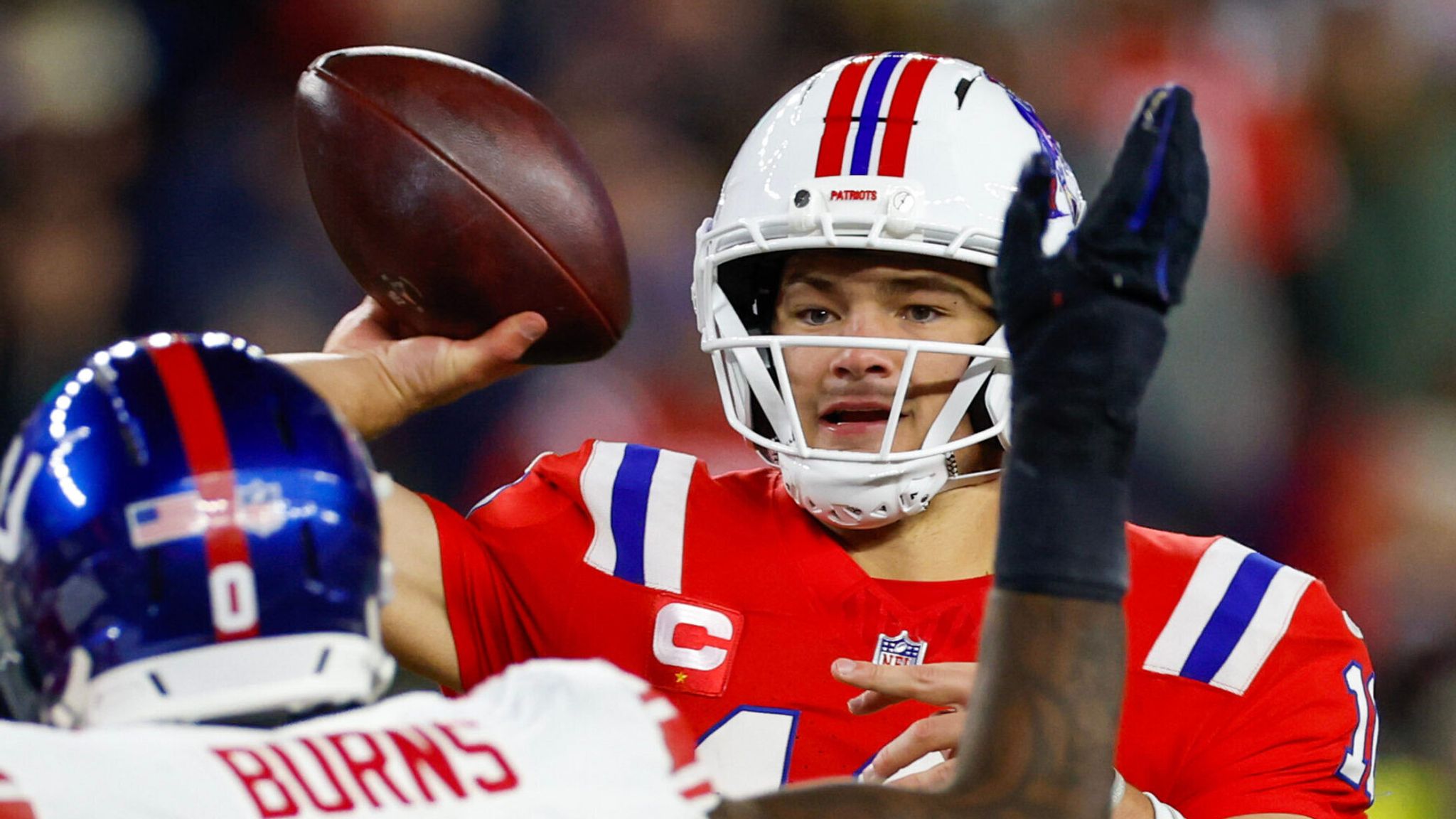 NFL: New England Patriots beat New York Giants 33-15 to secure 10th ...