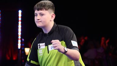 Mitchell Lawrie, 15, described as 'future of darts' after 6-3 loss to ...