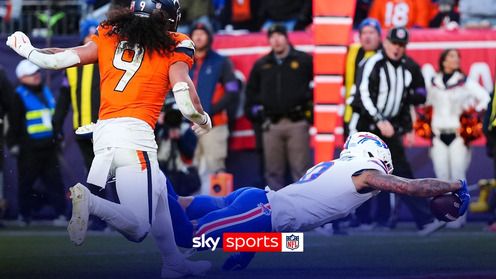 NFL: Keon Coleman touchdown reduces Denver Broncos lead | NFL News ...