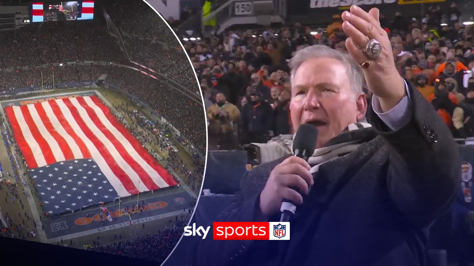 Goosebumps! Incredible National Anthem ahead of Bears-Rams game | NFL ...