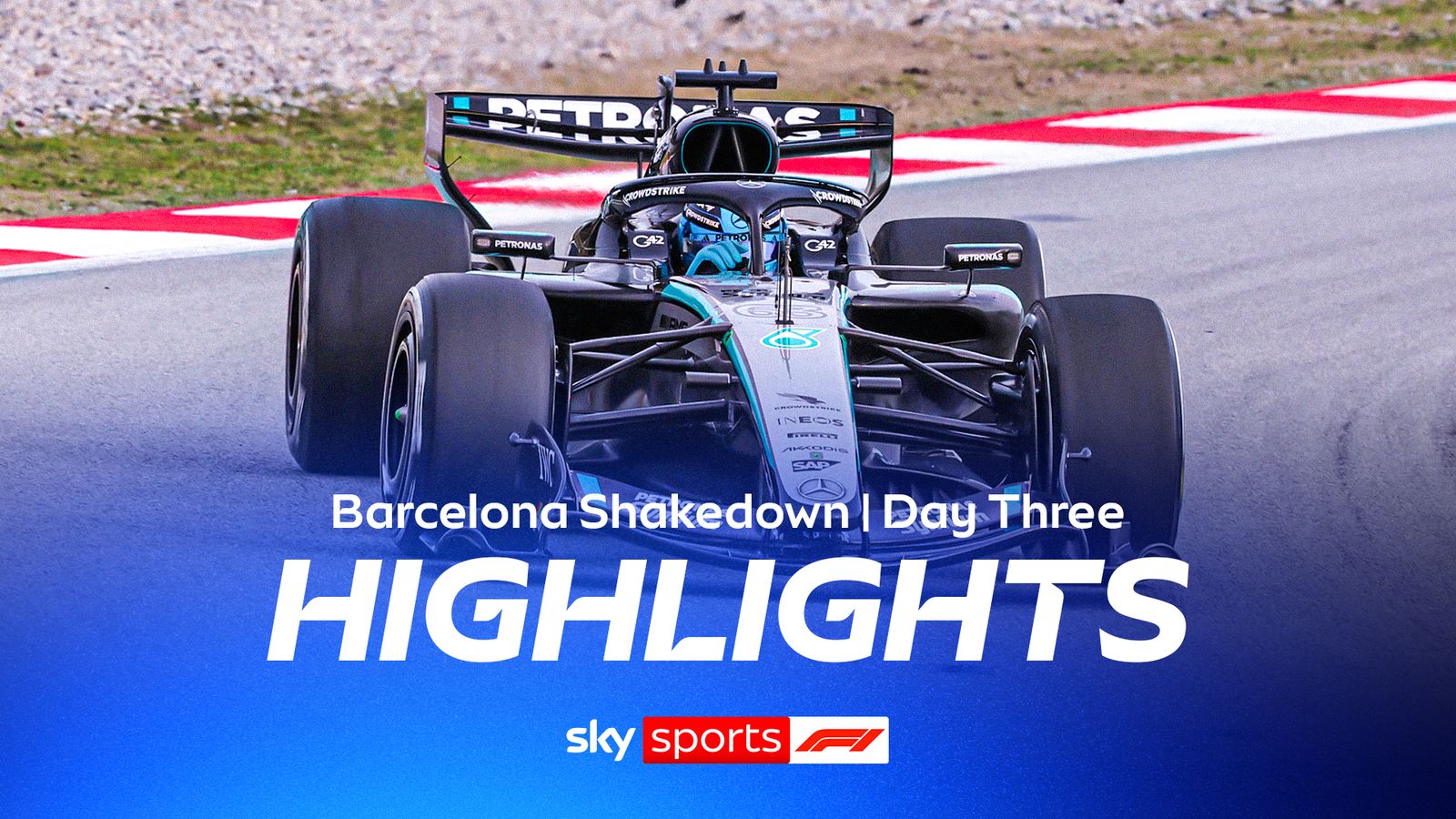 F1 highlights: Mercedes fastest on day three as Lando Norris debuts in ...