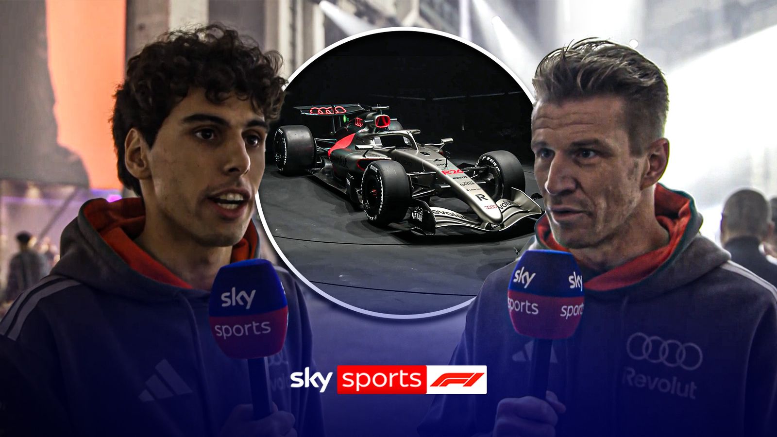 Audi R26 F1 launch: German brand reveal livery in Berlin for first ...
