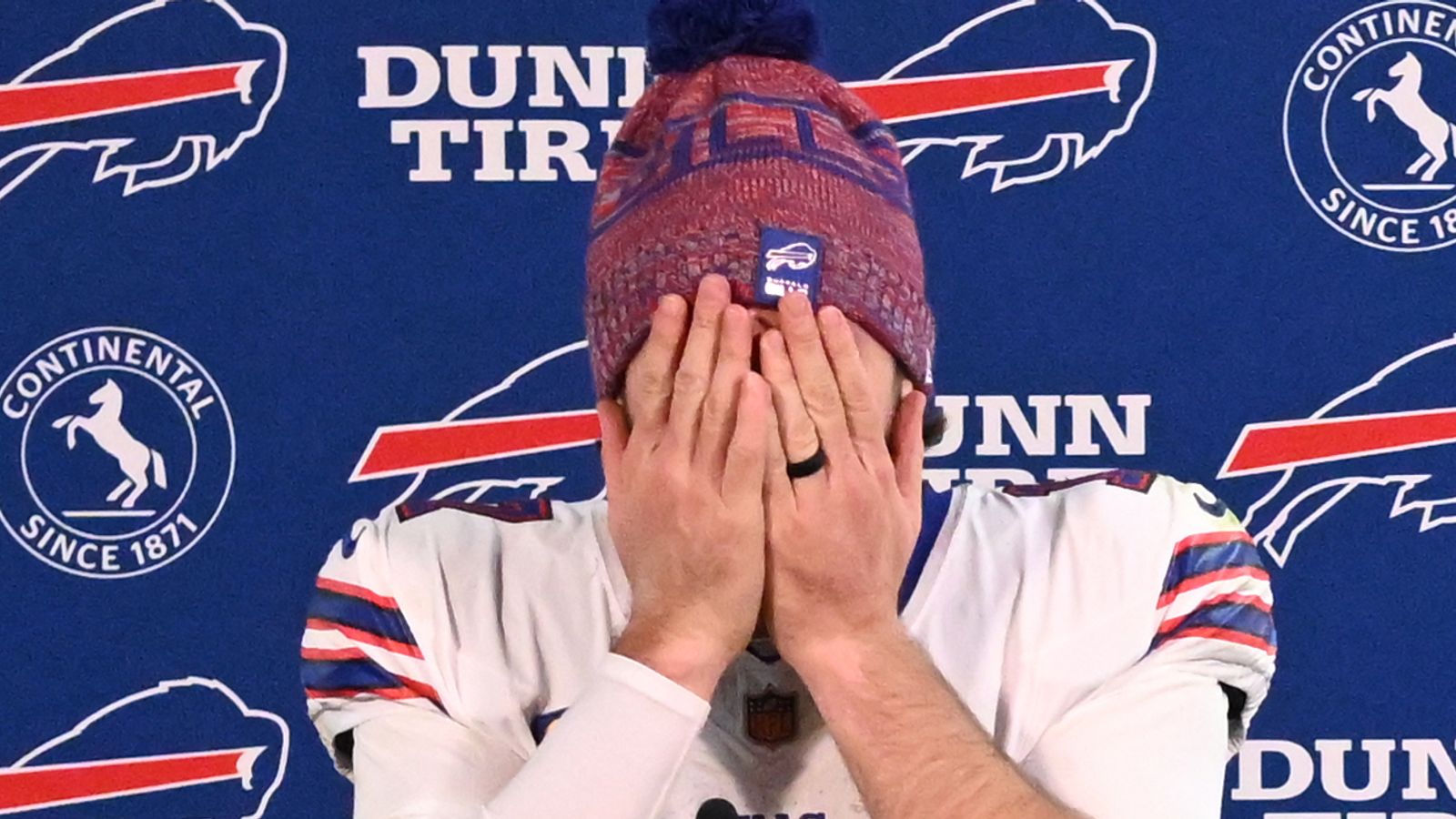 Josh Allen says he let Buffalo Bills team-mates down in Divisional ...