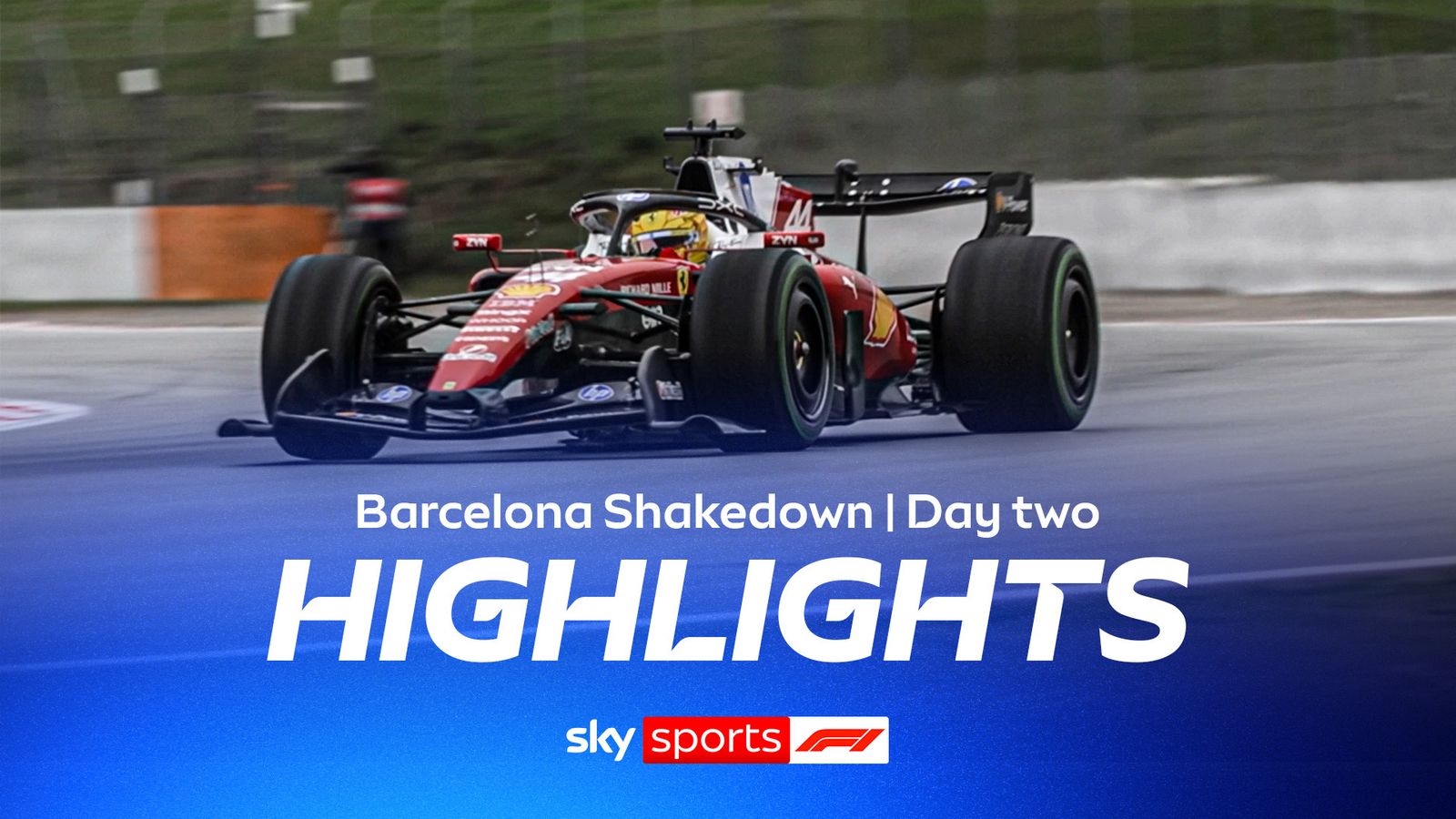 F1 Testing: Isack Hadjar crashes Red Bull after Lewis Hamilton, Max ...