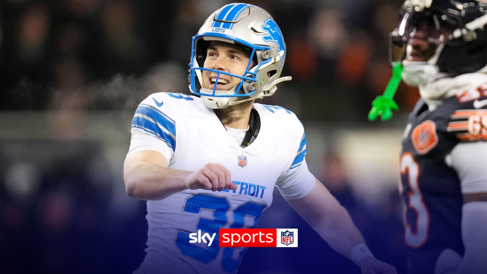 Detroit Lions @ Chicago Bears | Jake Bates hits a 42-yard field goal ...