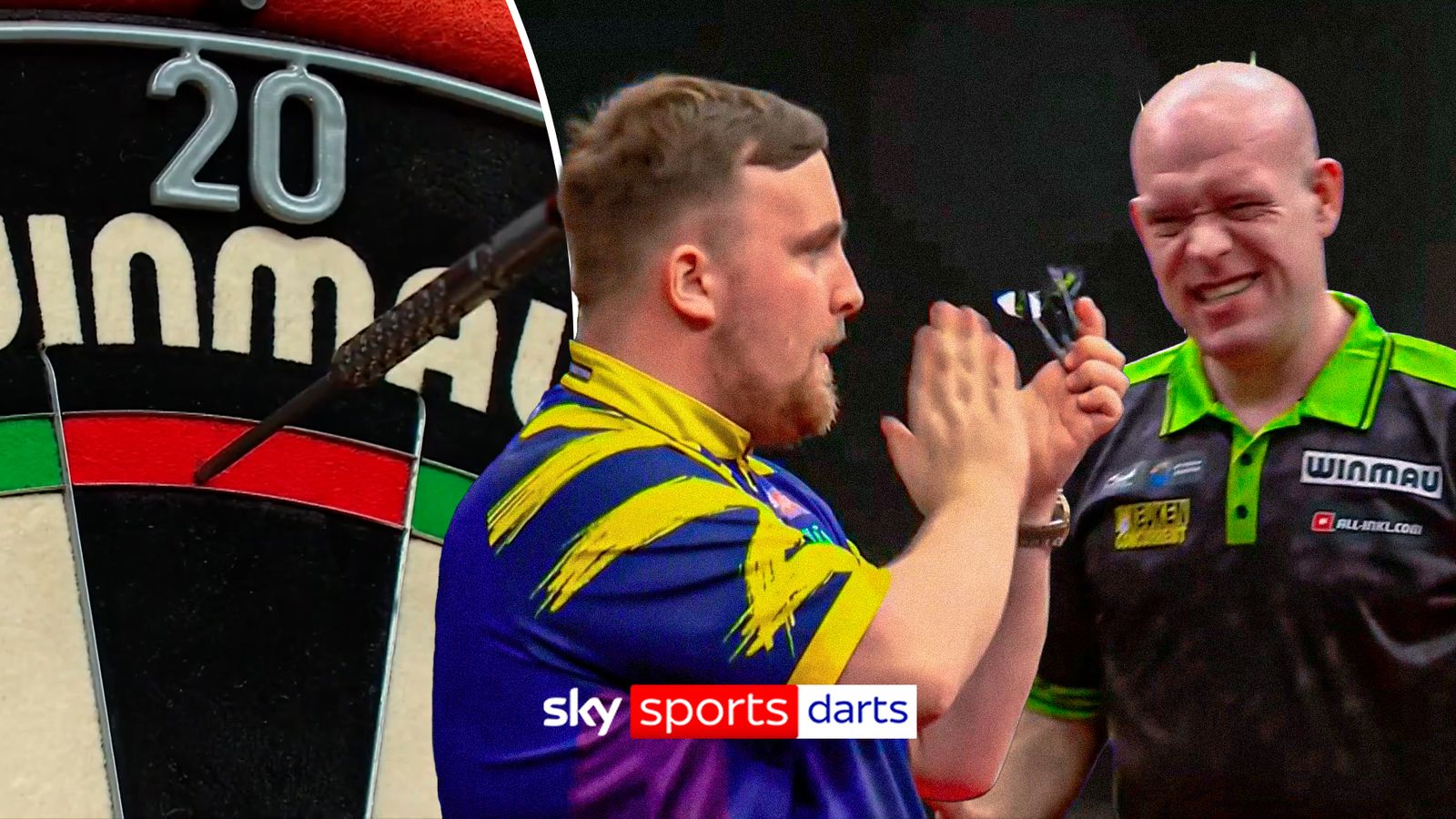 Luke Littler defeats Michael van Gerwen to become the inaugural Saudi ...