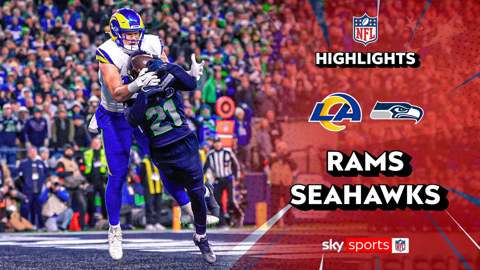 Los Angeles Rams @ Seattle Seahawks | NFC Championship highlights | NFL ...