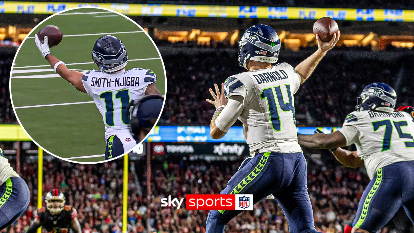 Sam Darnold to Jaxon Smith-Njigba - their best plays from 2025 regular ...