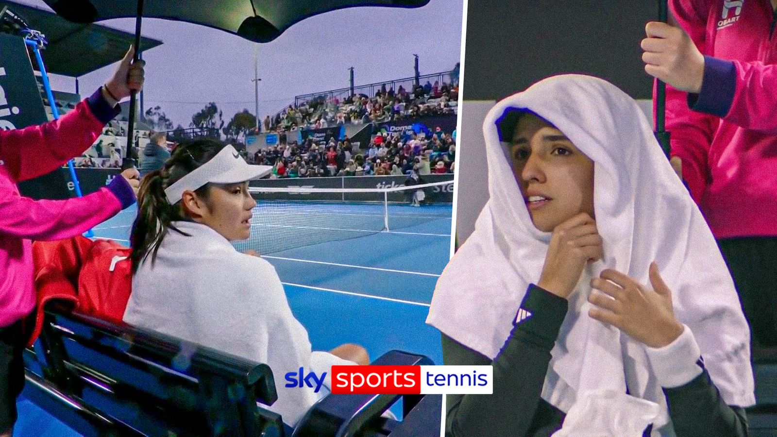 Hobart International: Emma Raducanu's match against Camila Osorio ...