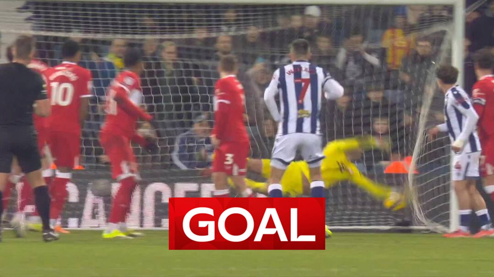 West Brom vs Boro - Sam Silvera goal from edge of box - Middlesbrough ...