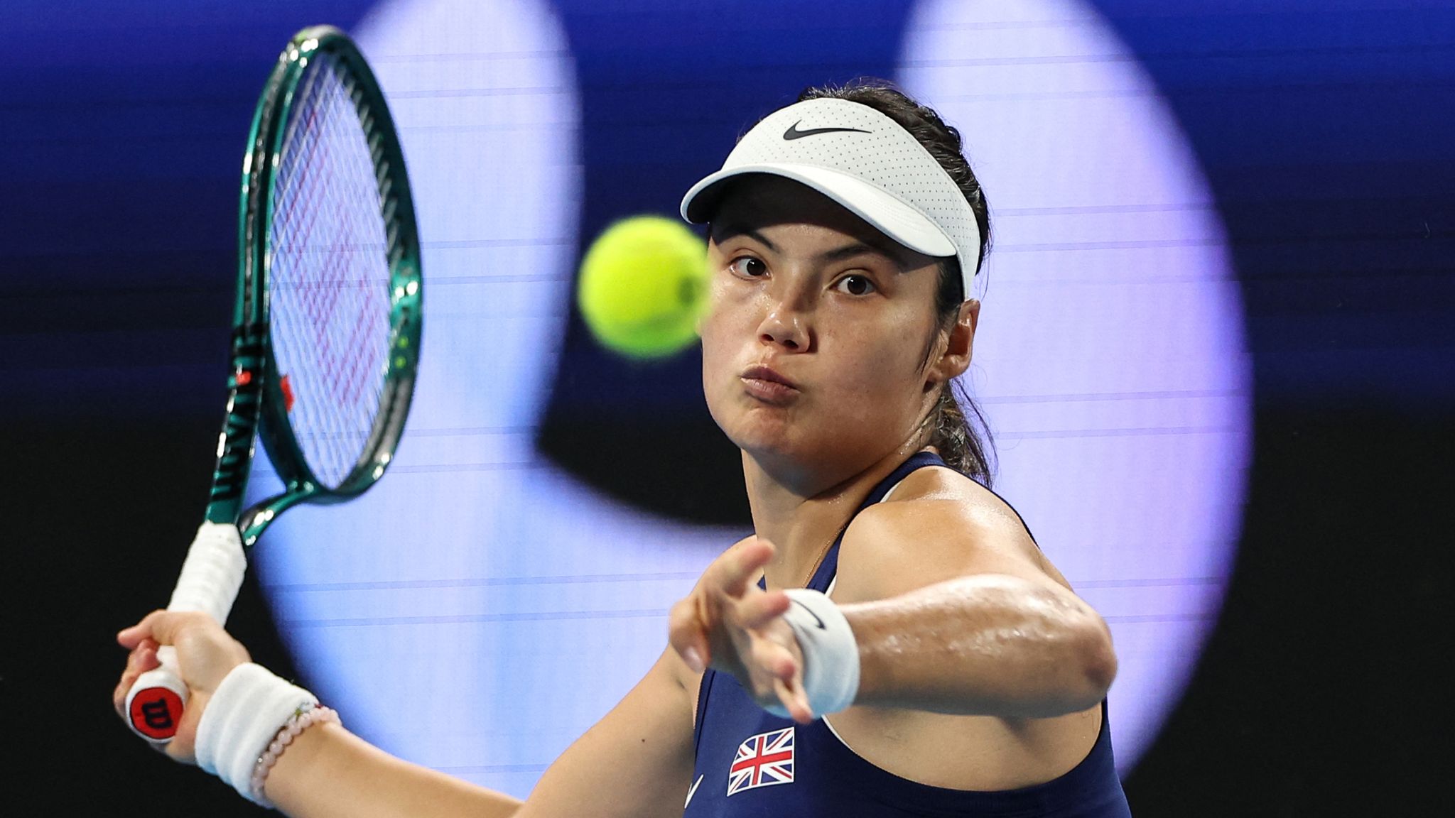 Emma Raducanu: Brit suffers United Cup defeat to Maria Sakkari on ...