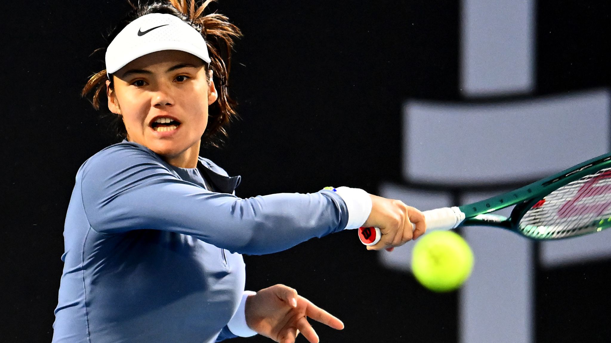 Emma Raducanu: British No 1 fights back in Hobart to win first match ...