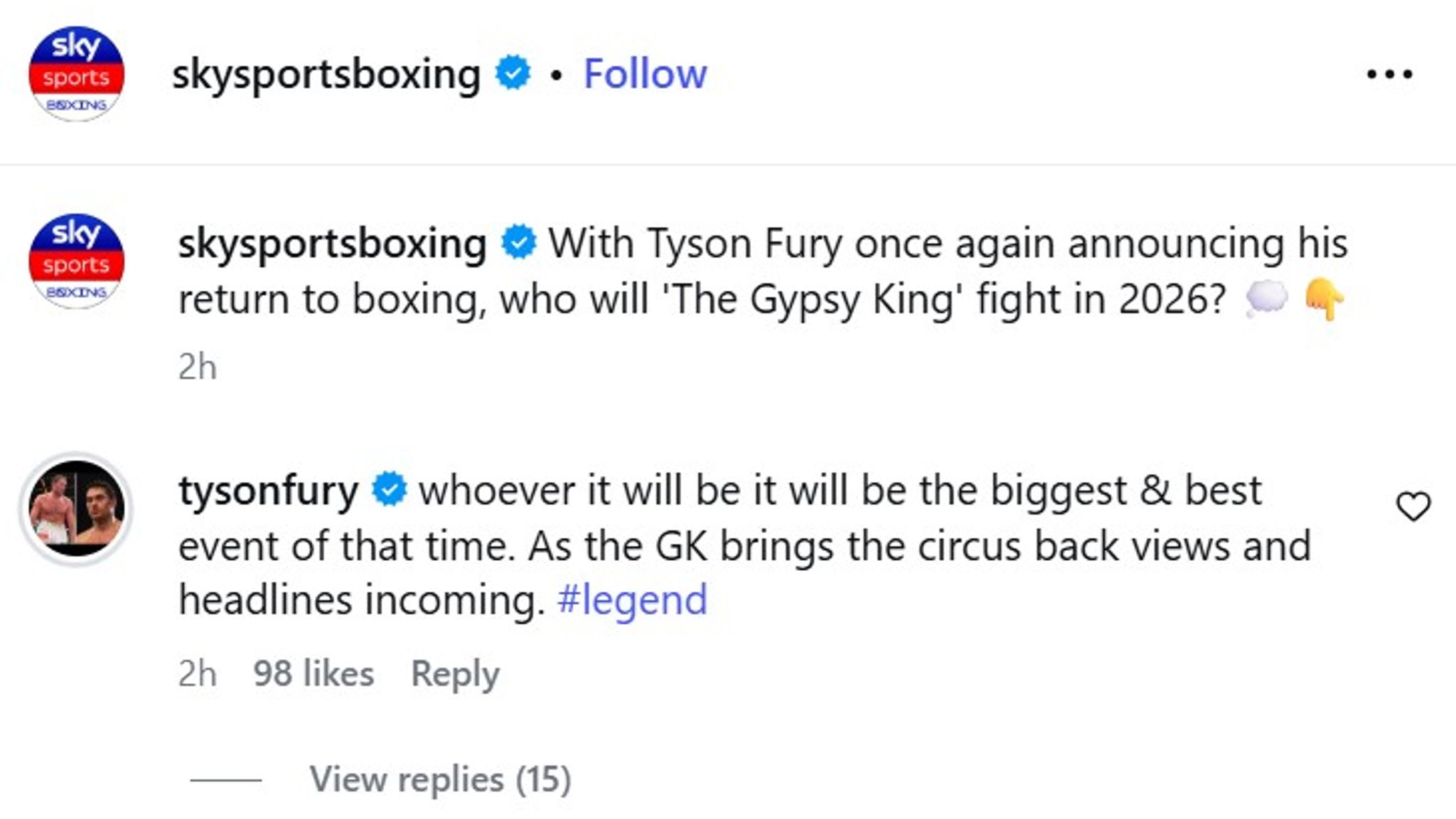 Tyson Fury hits back at comments over his weight as training for ...