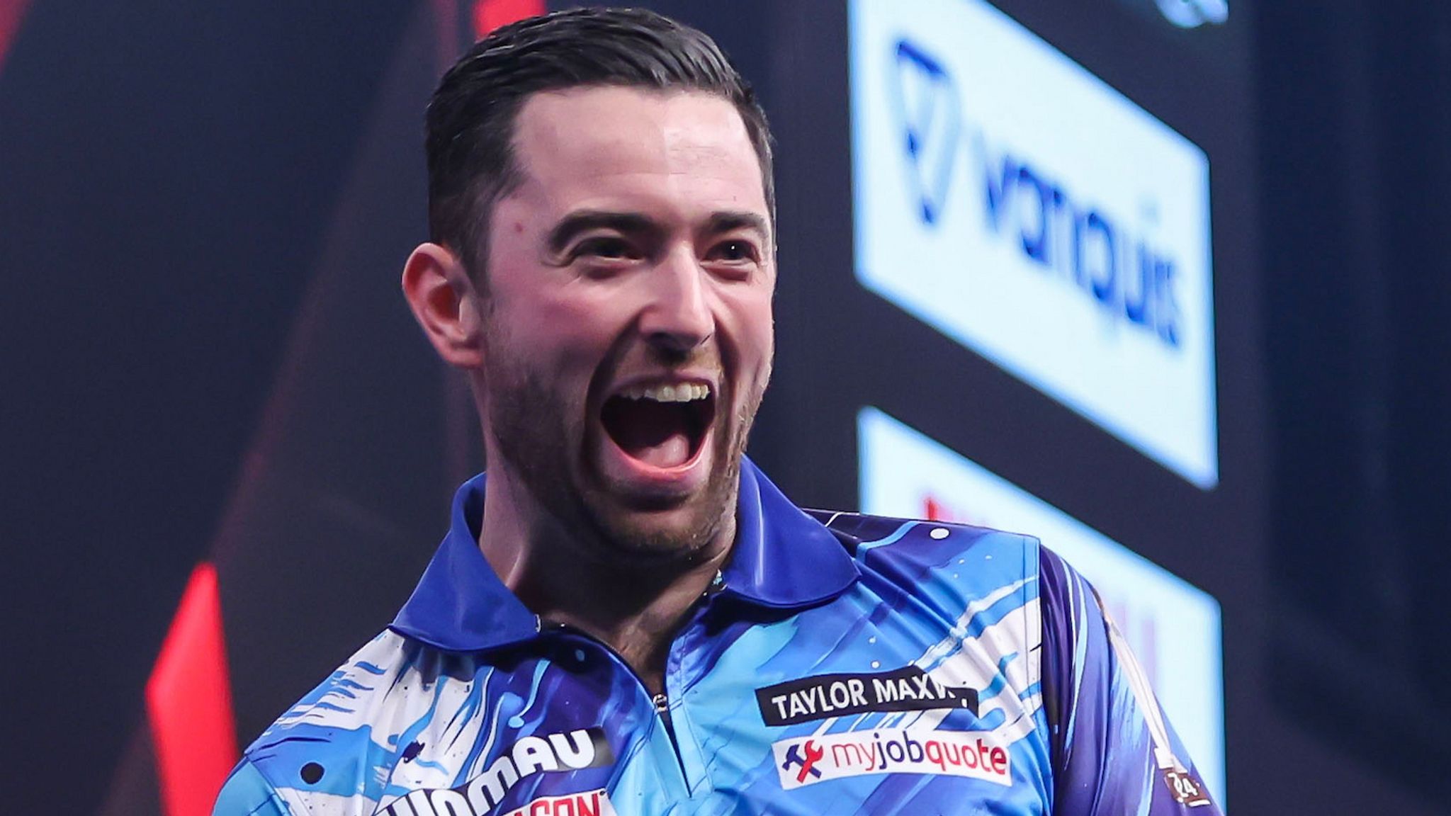 Luke Littler defies nine-dart Gian van Veen to win first-ever Poland ...