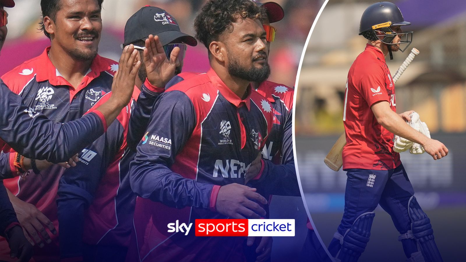 England vs Nepal: Dream debut! Sher Malla removes Phil Salt wicket with ...