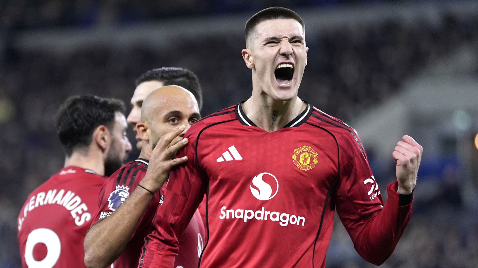 Everton 0 1 Man Utd Benjamin Sesko Scores Off The Bench Again As Everton 0 1 Man Utd Benjamin Sesko Scores Off The Bench Again As