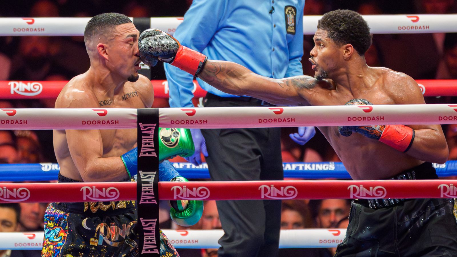 Shakur Stevenson: American boxer dominates Teofimo Lopez to become four ...