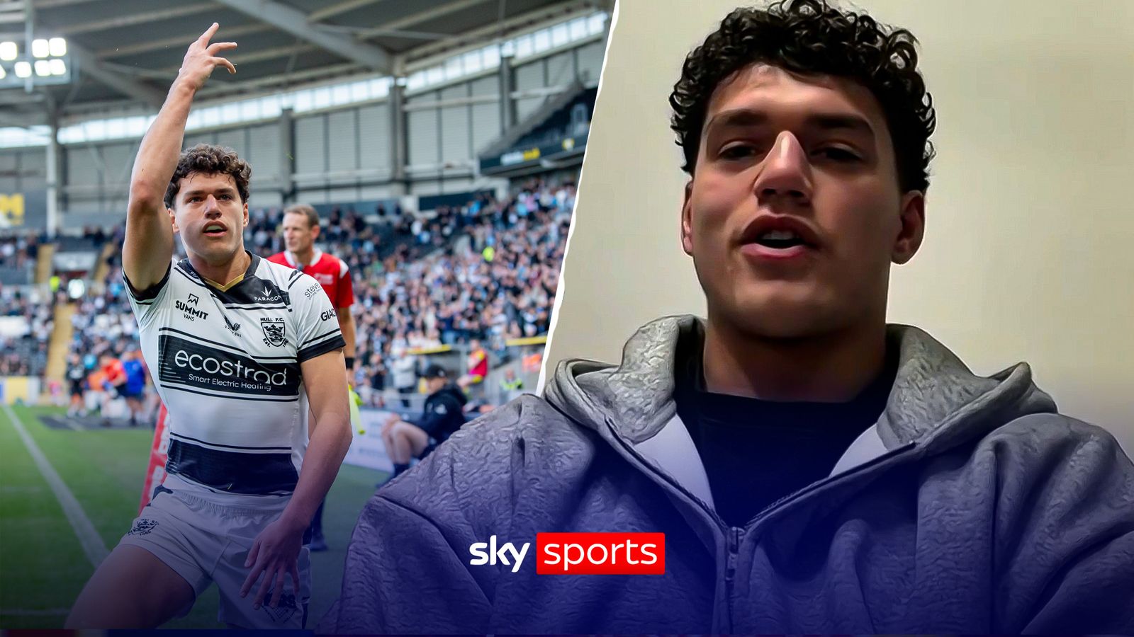 Lewis Martin, Super League's 2025 leading try scorer, signs new Hull FC ...