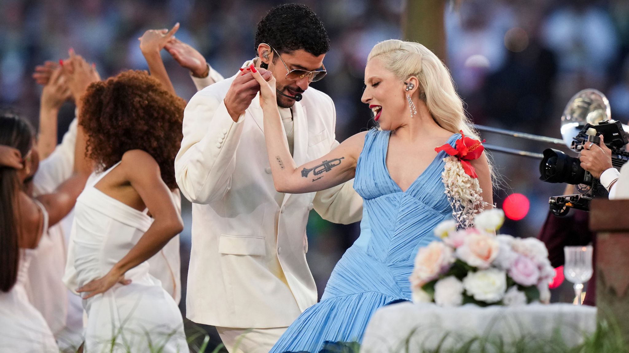 Bad Bunny's Super Bowl halftime show: A genuine wedding, surprise guest ...