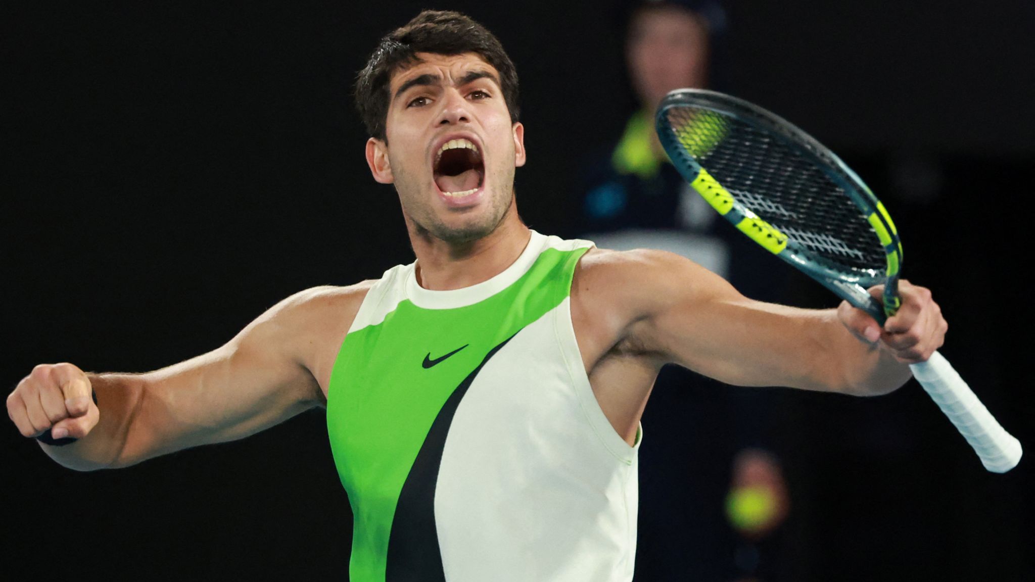 Australian Open: Carlos Alcaraz makes history with victory over Novak ...
