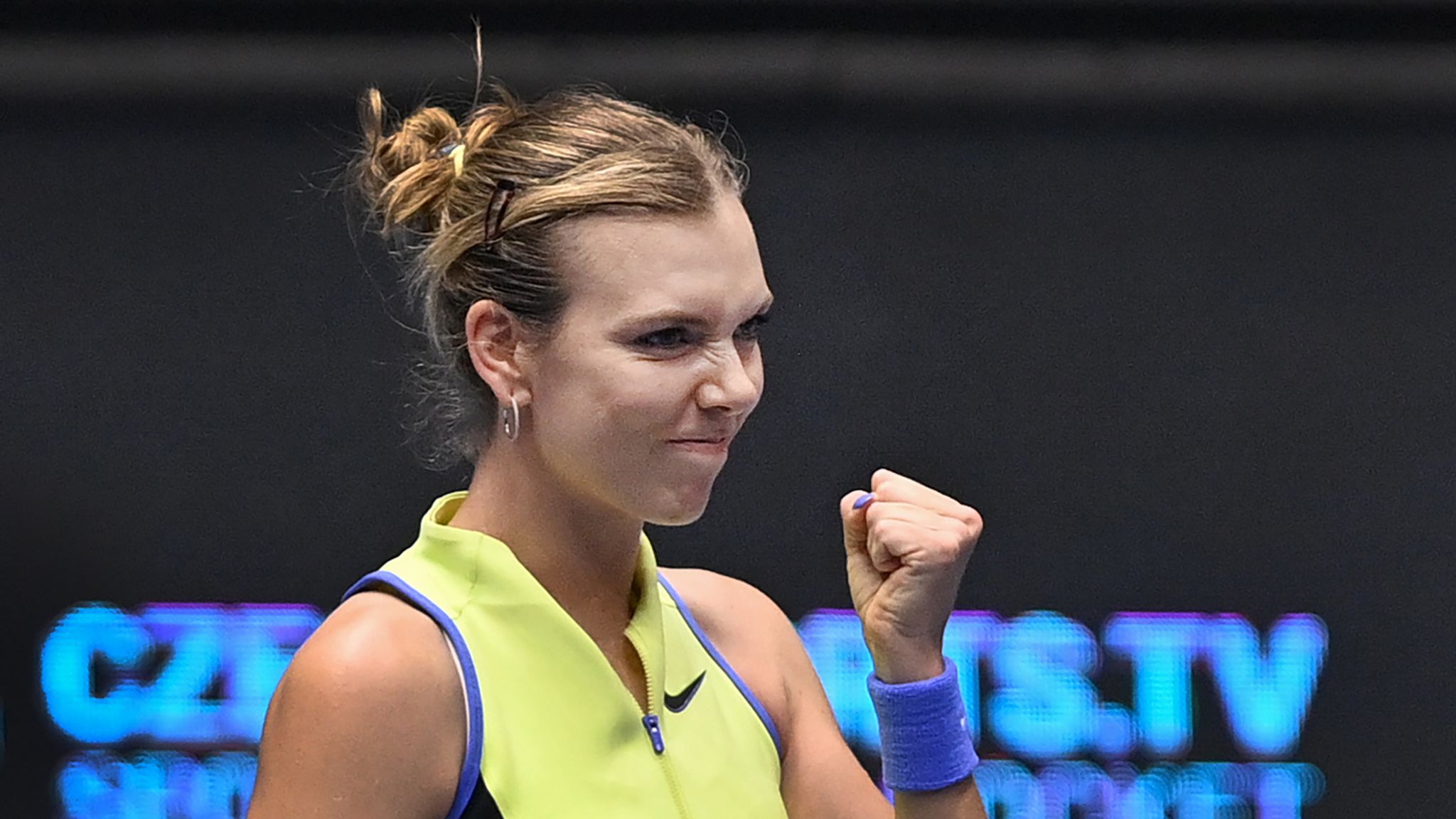 Katie Boulter overcomes serving issues to beat Beatriz Haddad Maia in ...