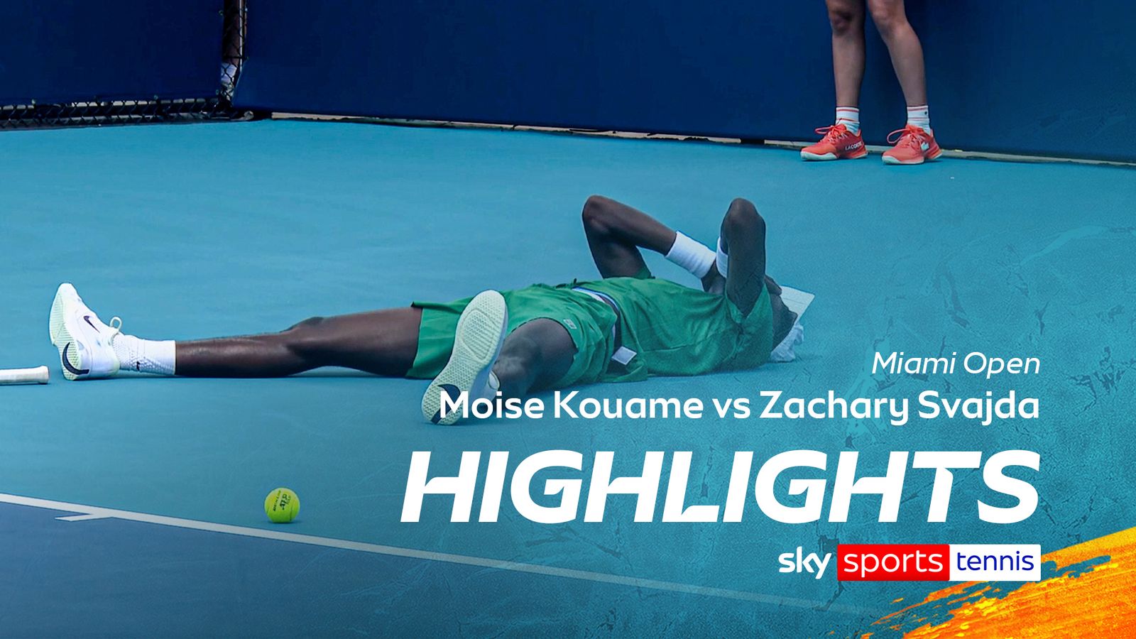 Moise Kouame vs Zachary Svajda | Miami Open highlights | Tennis News ...