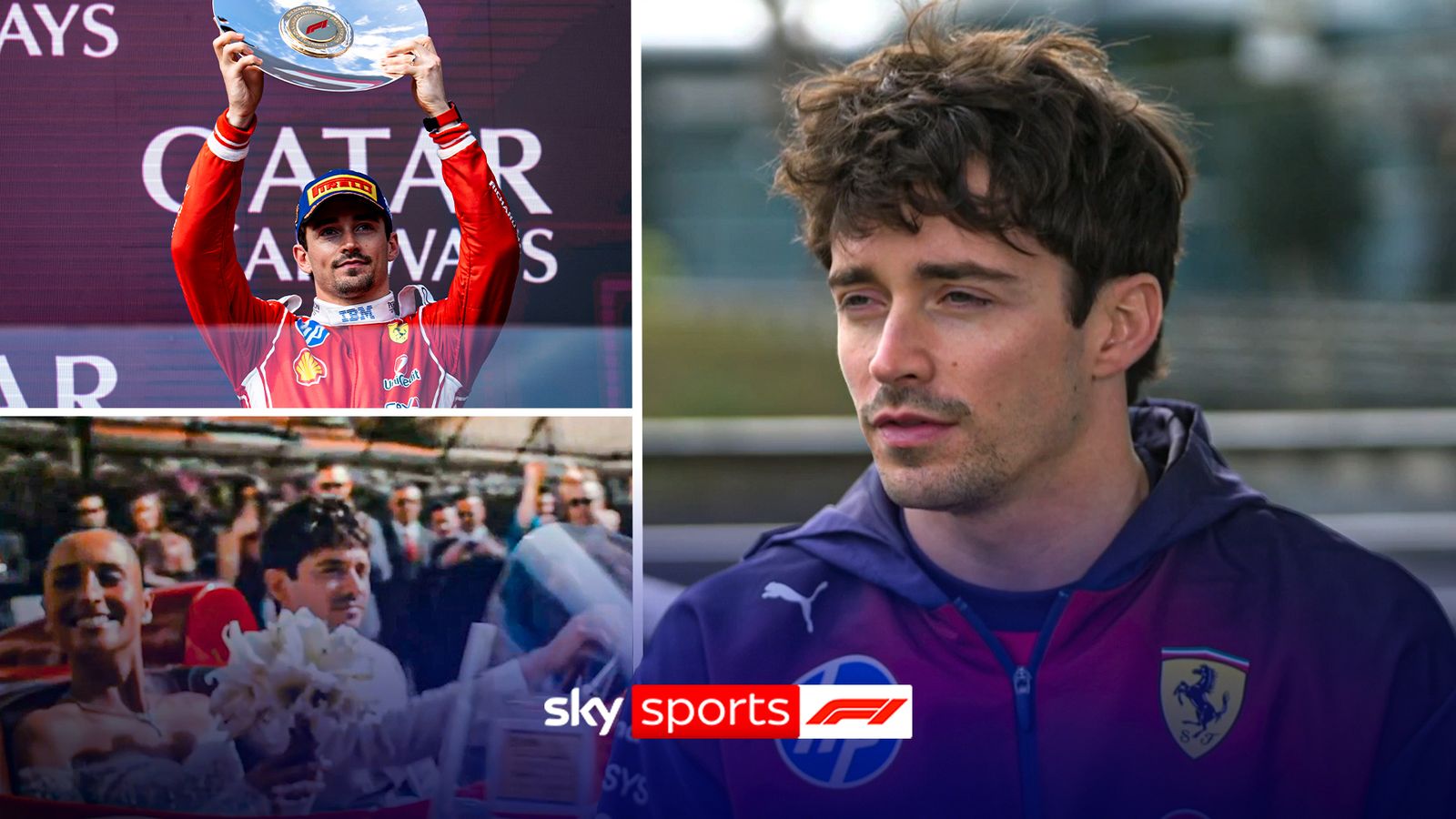 Ferrari's Charles Leclerc talks first 2026 podium, weddings and ...