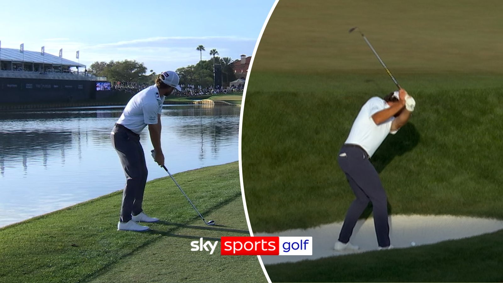 The Players: Cameron Young's title hopes fade after final-hole chaos ...