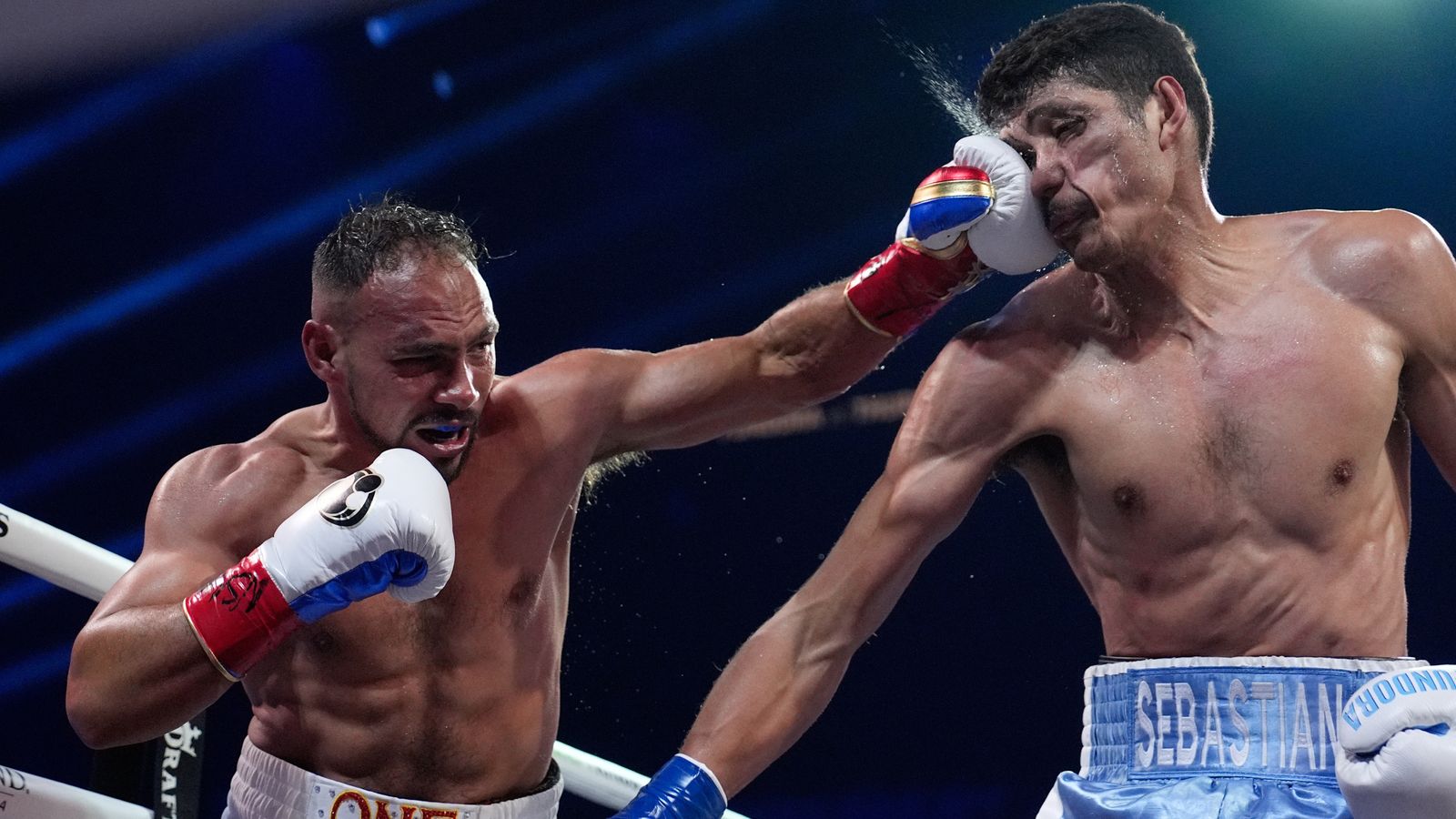 Sebastian Fundora demolishes Keith Thurman in Las Vegas to retain WBC ...