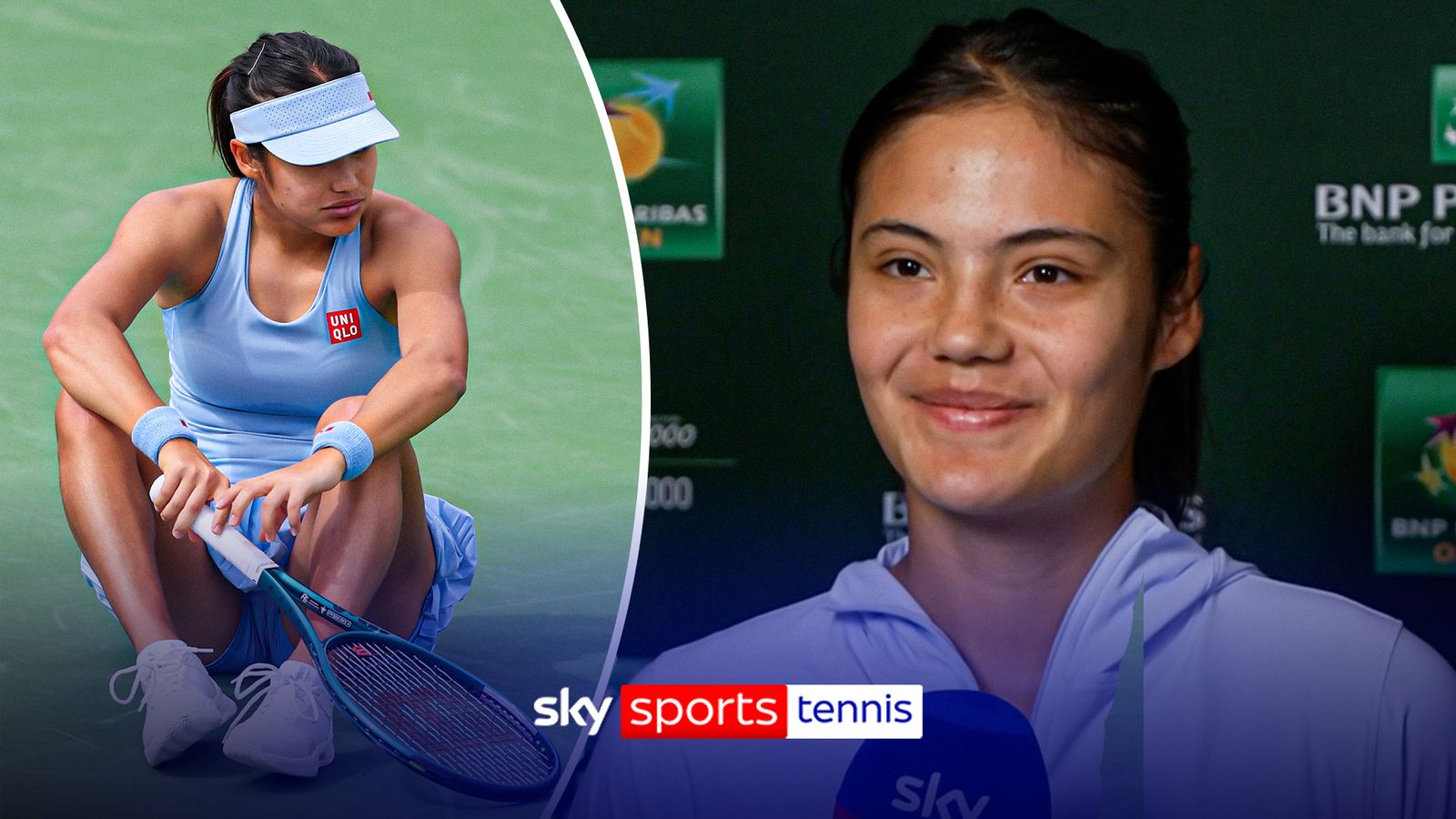 Tennis: Emma Raducanu remaining upbeat after Indian Wells Open exit to ...
