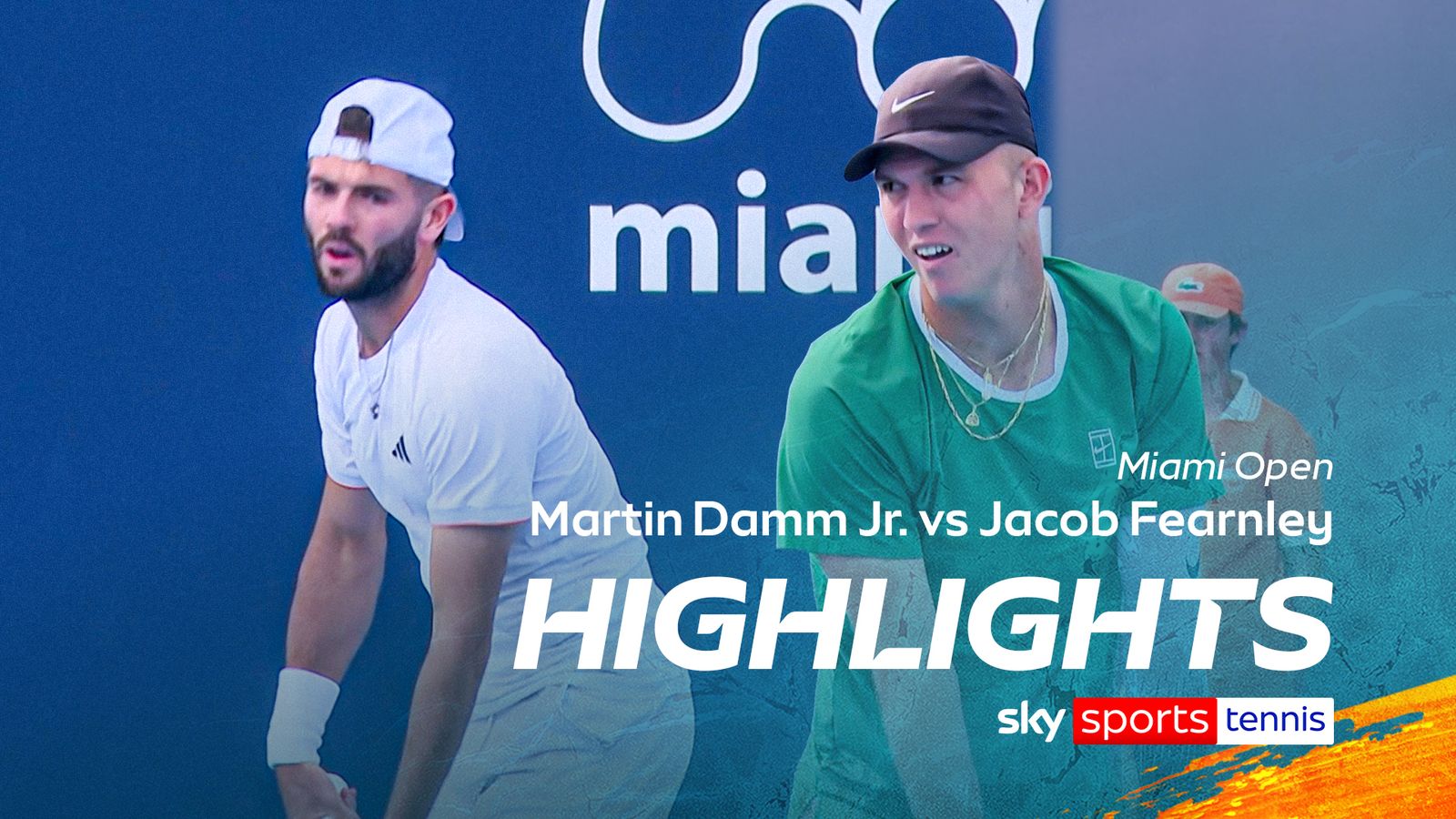 Martin Damm Jr. vs Jacob Fearnley | Miami Open highlights | Tennis News ...