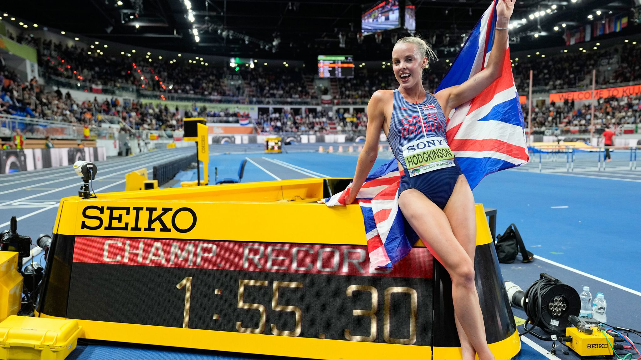 Keely Hodgkinson targeting longest standing world record in athletics ...