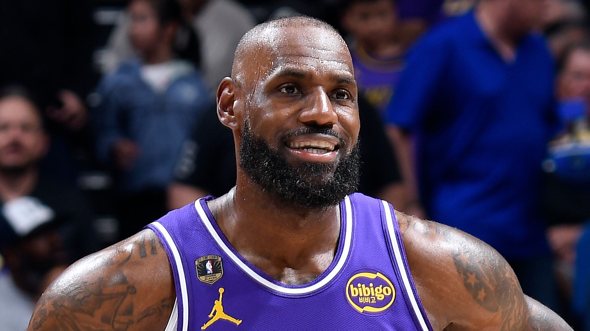 LeBron James breaks NBA record for most games played as Kevin Durant ...