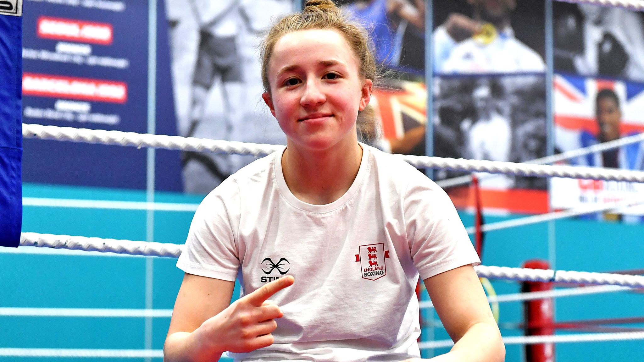 Ruby White has taken inspiration from Lauren Price as the teenage ...