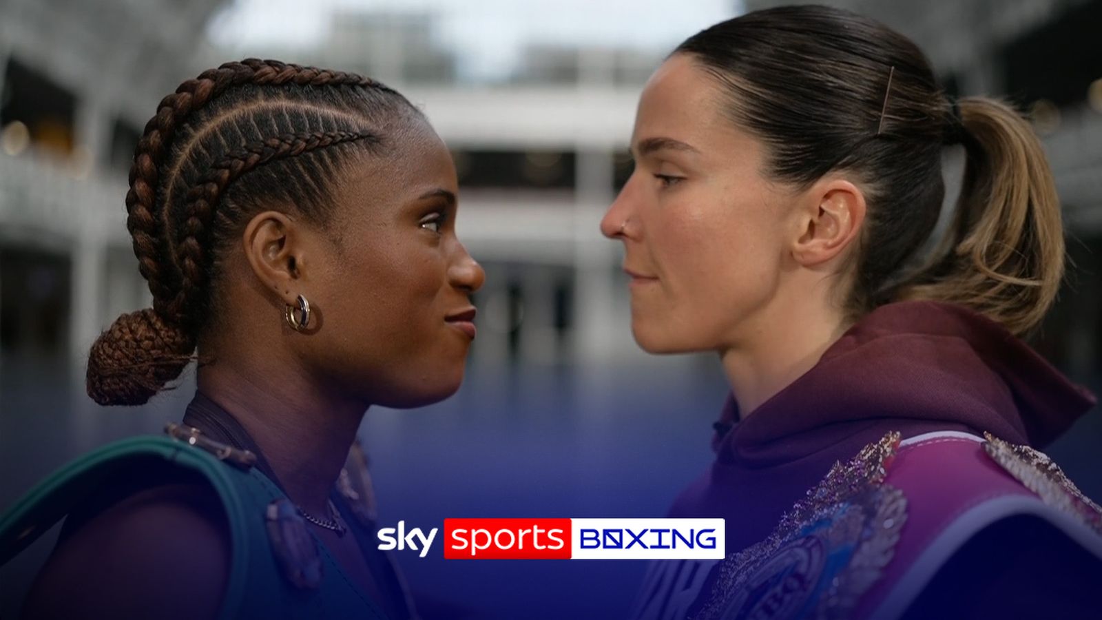 Caroline Dubois and Terri Harper come face-to-face for first time on ...