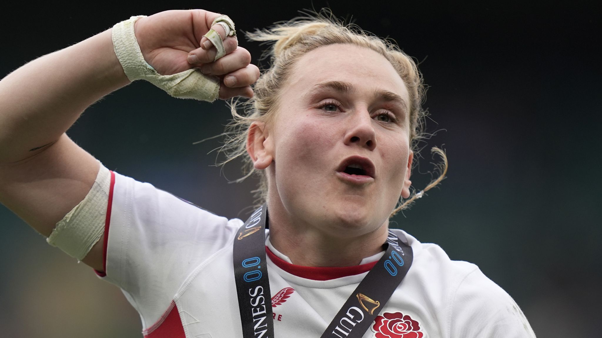 England 33-12 Ireland: Red Roses beat Ireland in front of record Women ...
