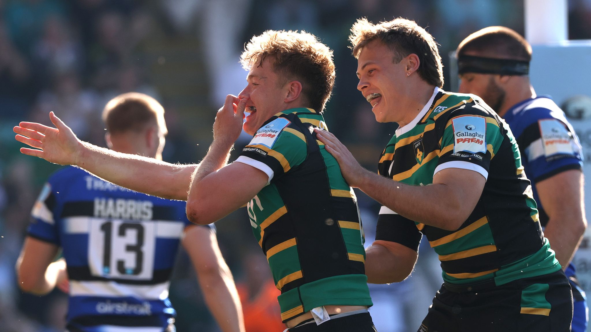Prem Rugby: Northampton Saints increase lead at top of table with last ...