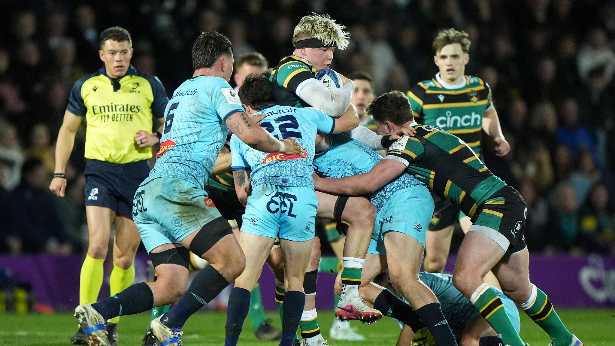 Champions Cup: Northampton Saints edge Castres in high-scoring thriller ...