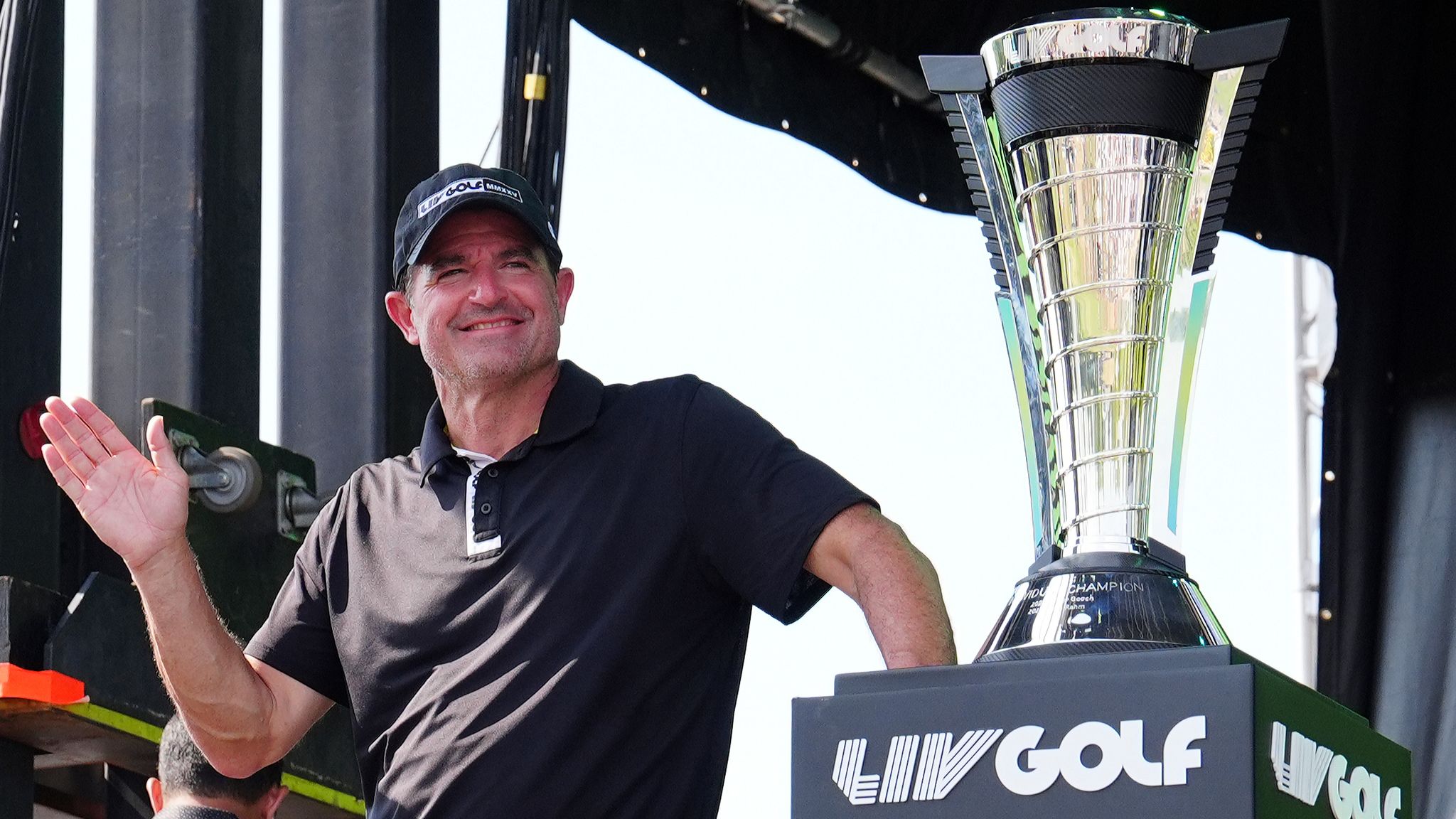 LIV Golf CEO Scott O'Neil says competition is "funded through the ...